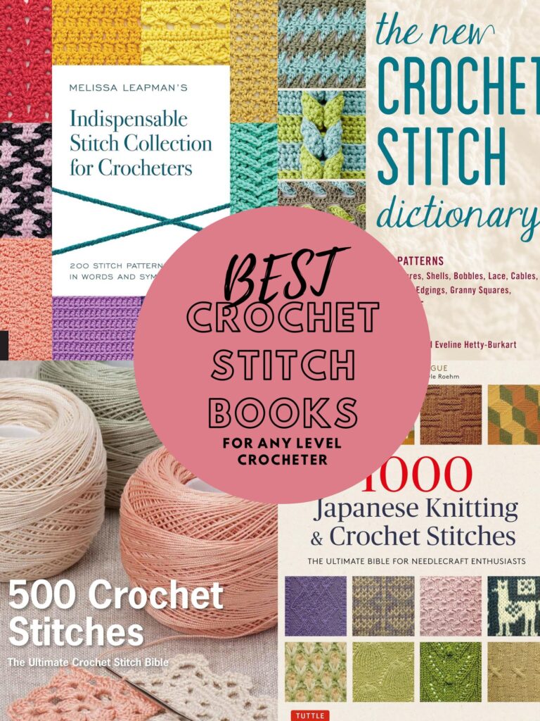 4 BEST Crochet Stitch Books – crochetwithcookie