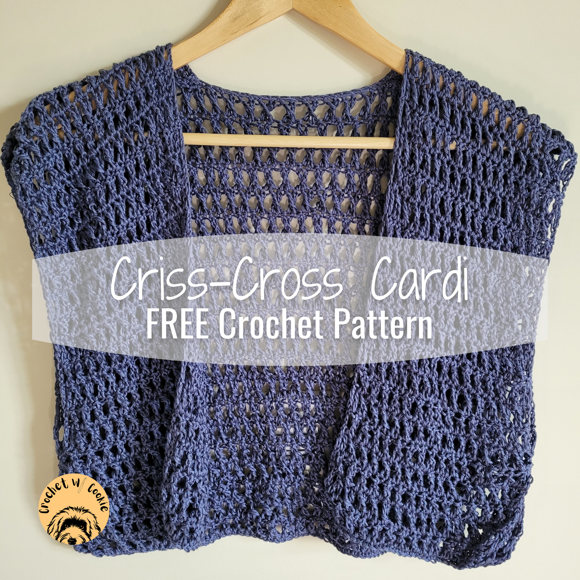 Criss-Cross Cardi - Free Crochet Cardigan Pattern – crochetwithcookie