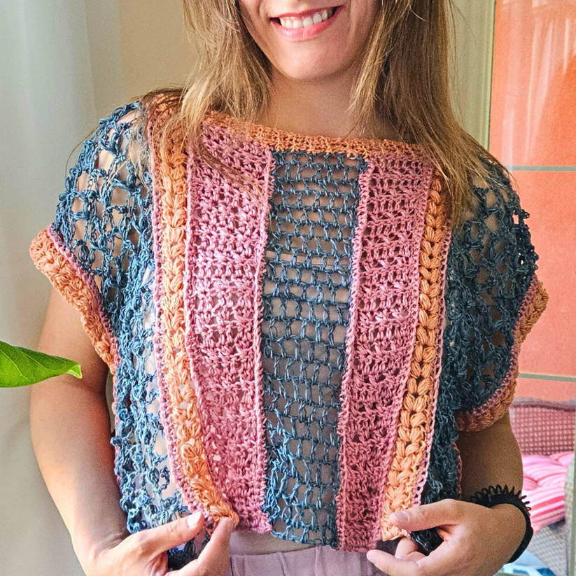 Athena Top Crochet Pattern PDF – crochetwithcookie