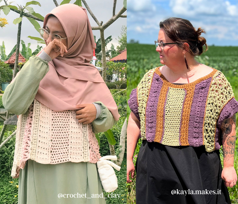 Athena Top Crochet Pattern PDF – crochetwithcookie