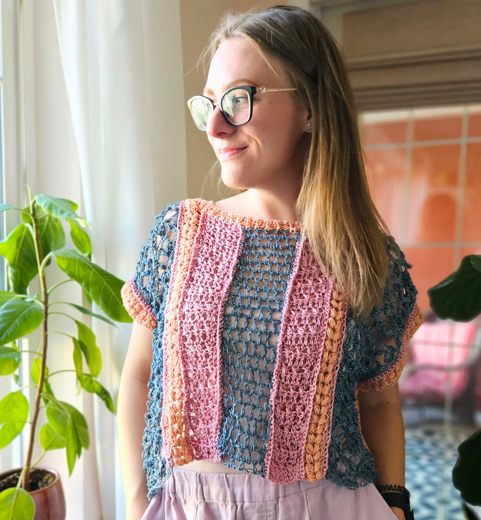 Athena Top Crochet Pattern PDF – crochetwithcookie